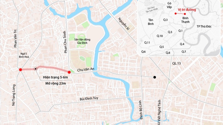 Hơn 1 000 Tỷ đồng Mở Rộng 600 M đường ở Tp Hcm Thảo Luận Chung